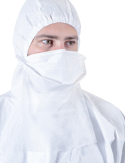 BioClean™ DB Non-Sterile Pouch Style Mask with Neck Guard