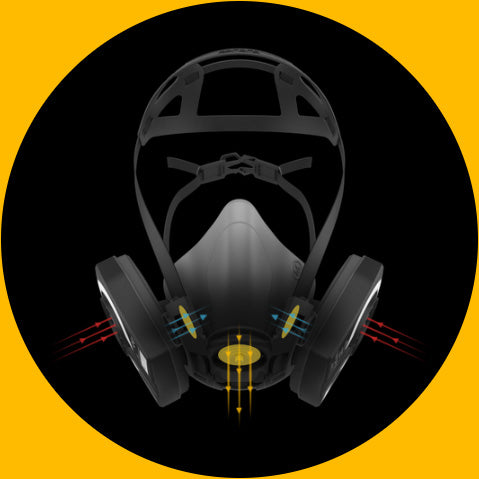 Corpro HM-1400 Half Mask | Personal Protective Equipment and Lab Supplies