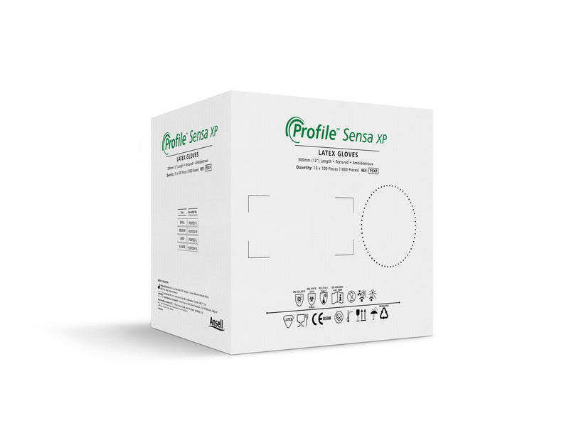 Nitritex™ Profile SENSA XP™ Latex Ambidextrous Gloves - PSXP | Sentinel ...