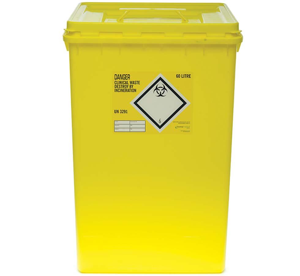 Sharpsafe 60 Litre Clinical Waste Sharps Bin | Order Now